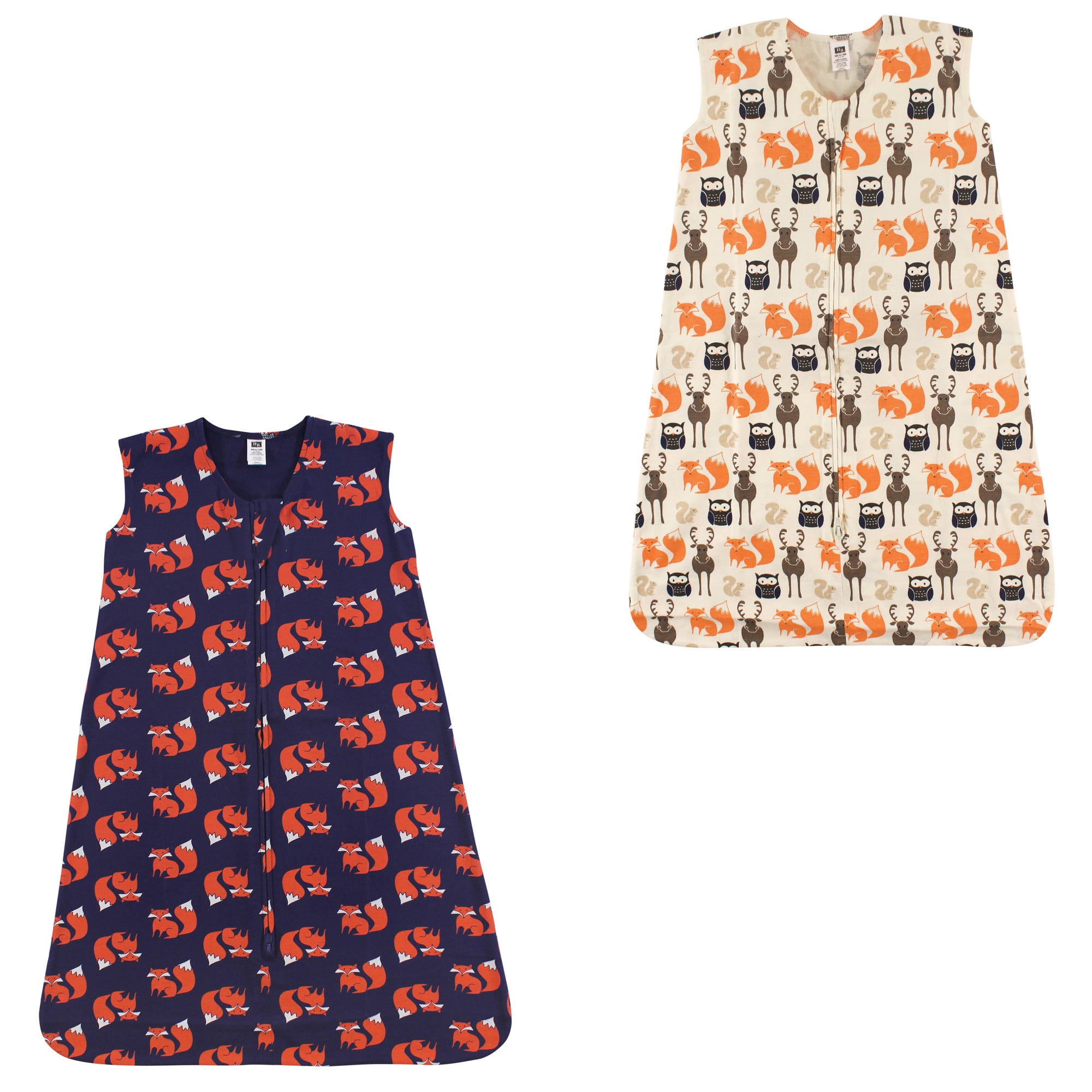 Hudson Baby Unisex Baby Cotton Sleeveless Wearable Sleeping Bag, Sack ...