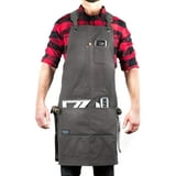 Hudson Durable Goods - Deluxe Edition (Grey) - Waxed Canvas Tool Apron ...