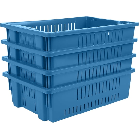 Hudson Exchange 20 x 13 x 5.6" (4 PACK, 4.5 Gallon) Agricultural Nest ...