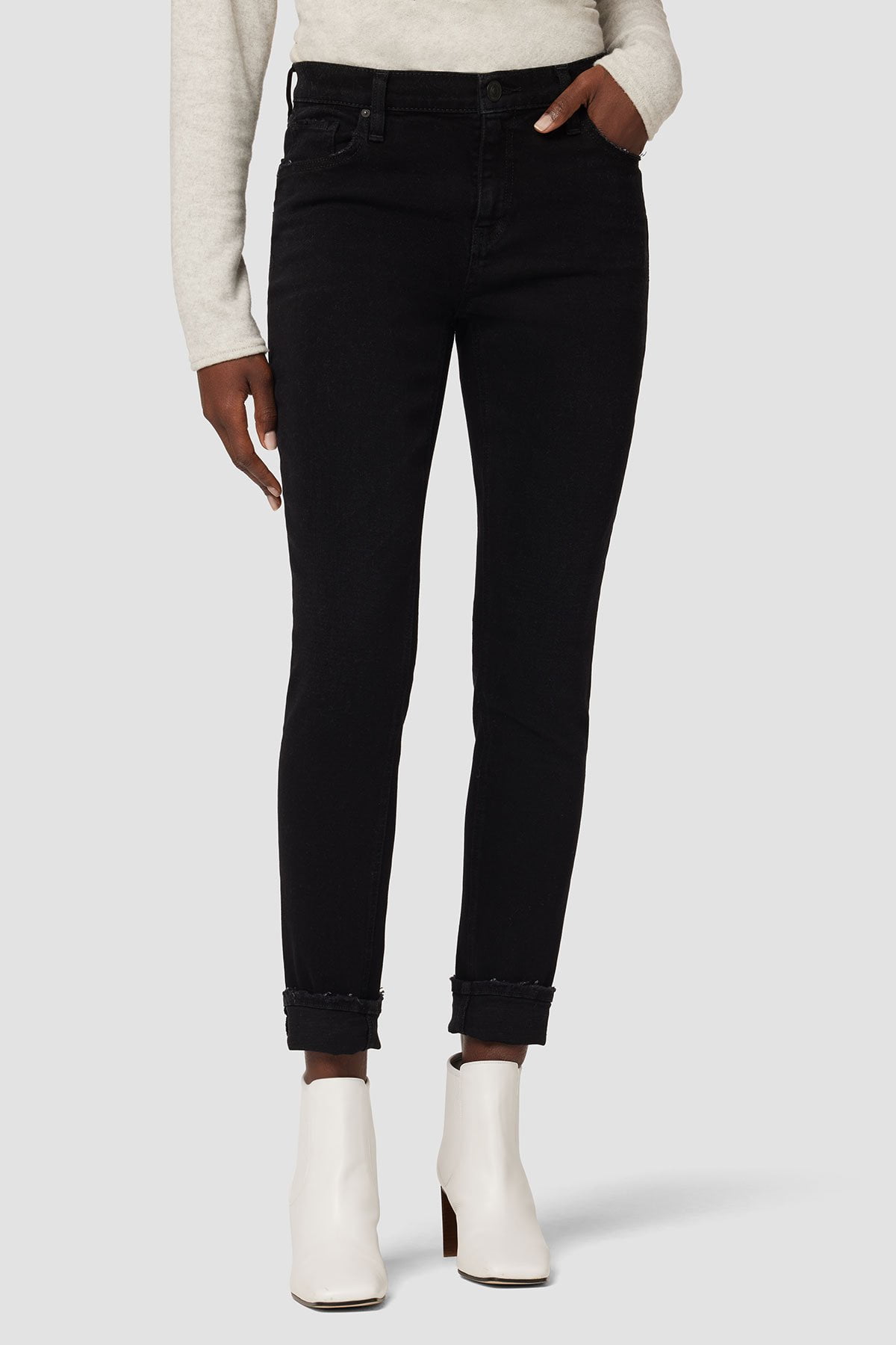 Hudson Jeans Lana High-Rise Boyfriend Skinny Jeans In Life Goes On - 31 ...