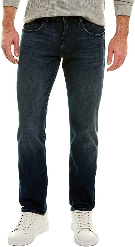 Hudson Jeans Mens Blake Slim Straight Cotton 34" Inseam Jeans (Flavio ...