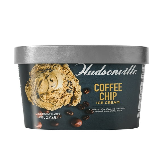 Hudsonville Coffee Chip Ice Cream, 48 fl oz, 1 Count - Walmart.com