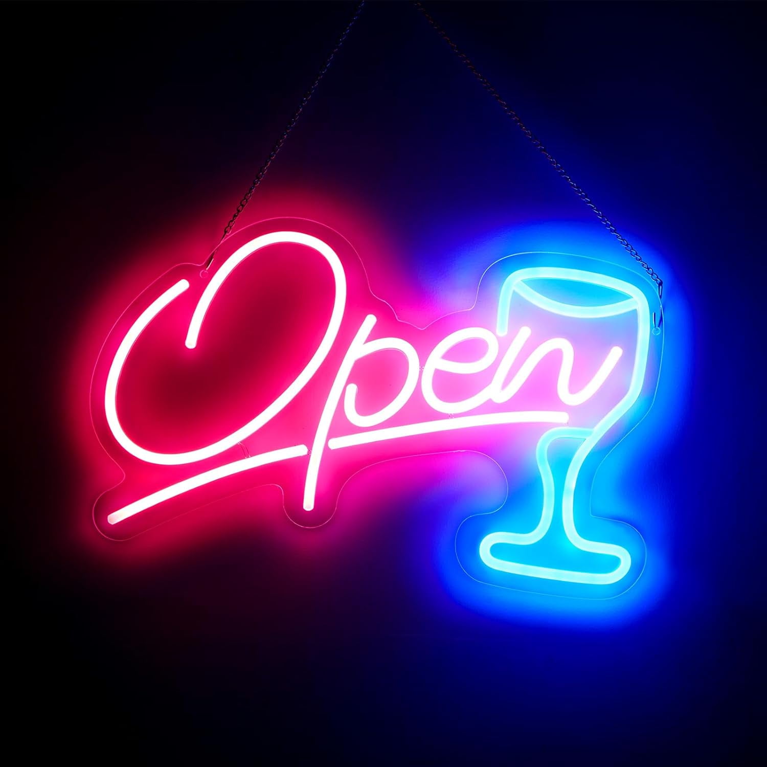 Hudyogy Neon Sign, Store Signage Lighting, LED Neon Tube Light ...