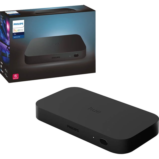 Philips Hue 555227 Play HDMI Sync Box Supporting Dolby Vision, HDR10 ...