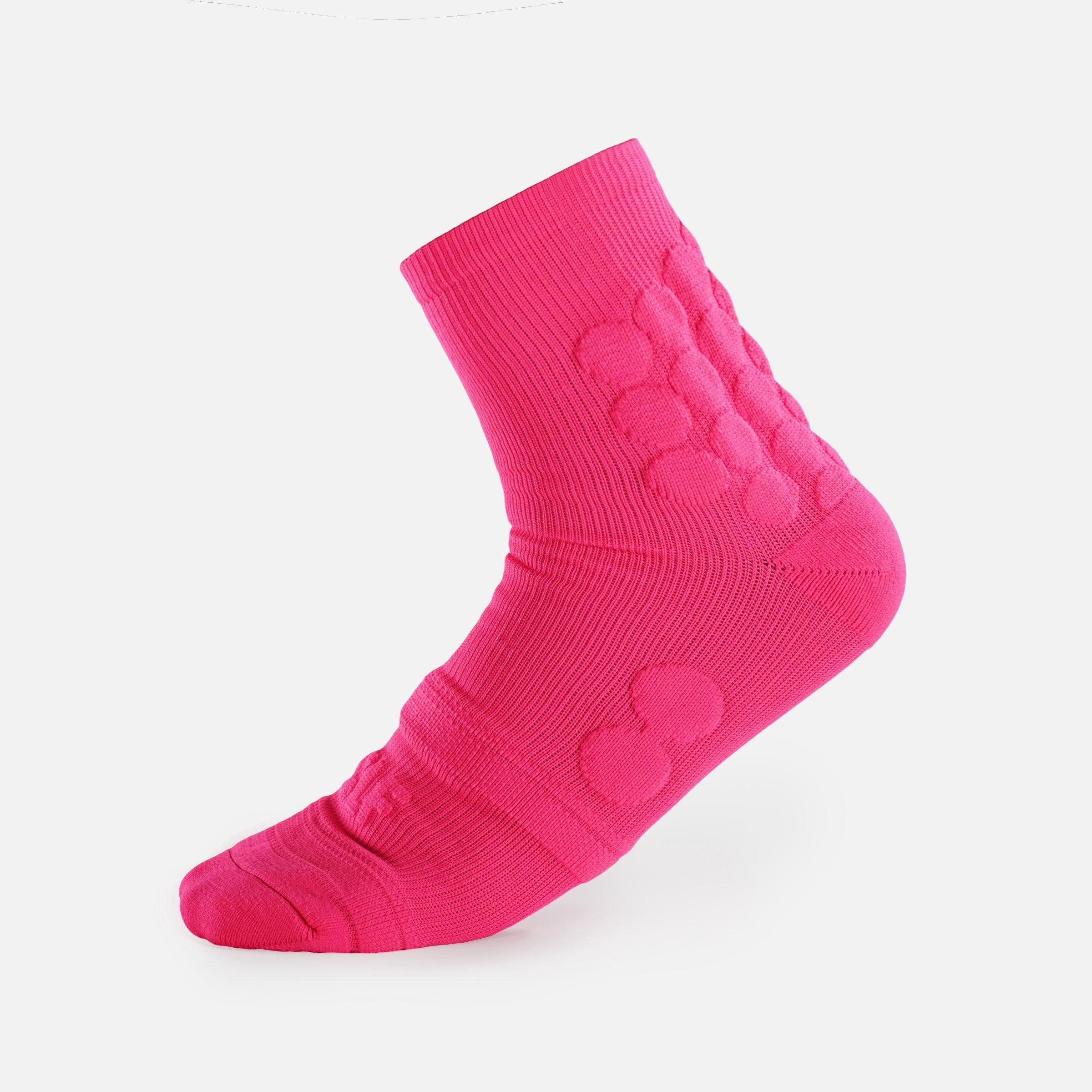 Hue Pink Football Padded Short Socks - Walmart.com