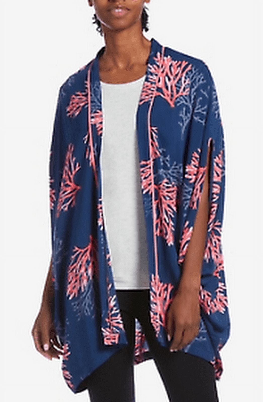 Hue Printed Sleep Wrap Medieval Blue, Size S/M: S/M/Blue - Walmart.com