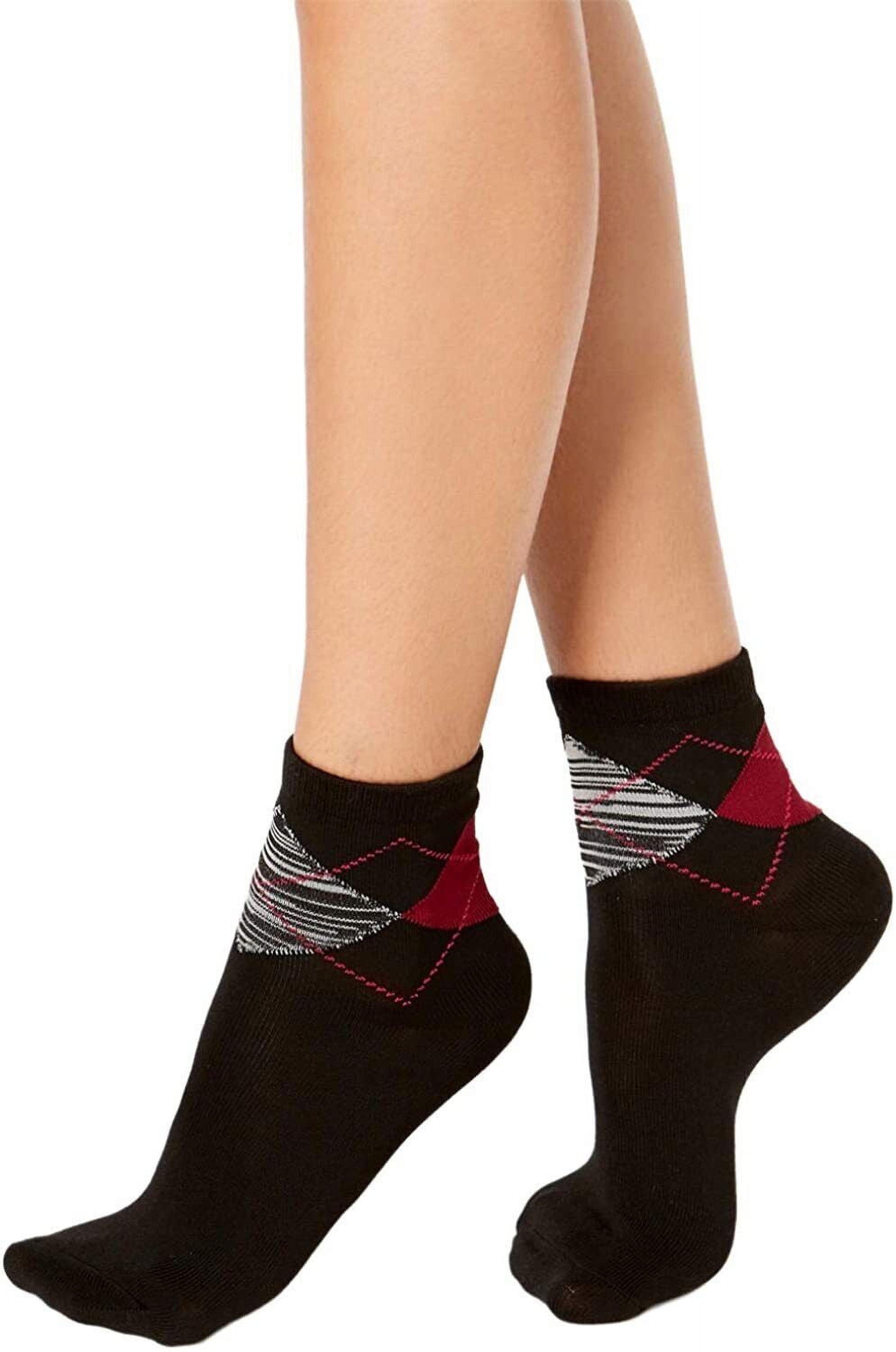 Hue Womens Super Soft Cropped Socks, Black, 9-11 - Walmart.com