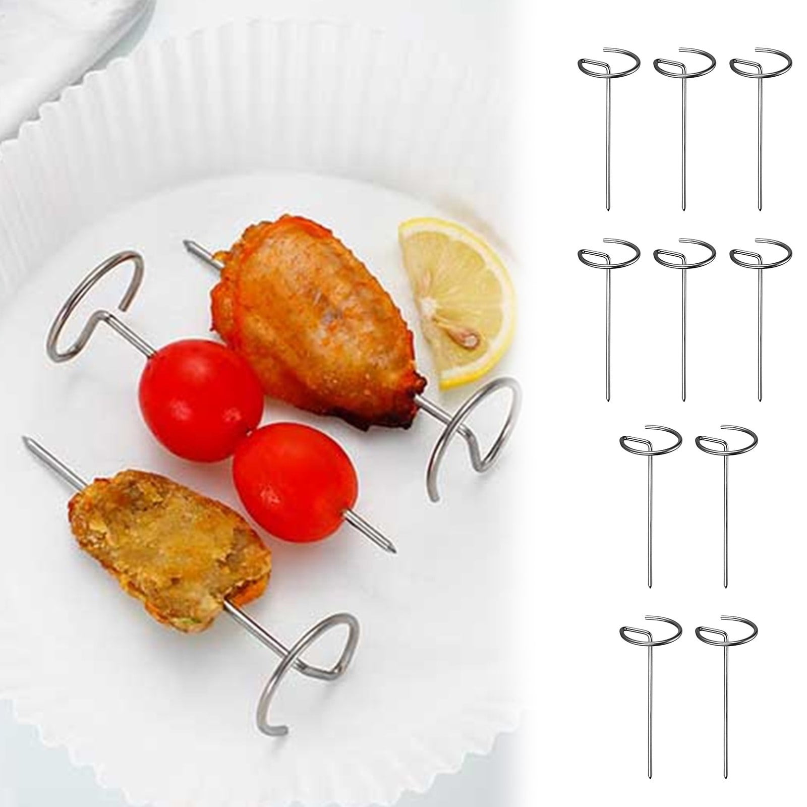 HueCraft The 10pc Oven Hanging Skewer 10pc Oven Hanging Vertical Skewer ...