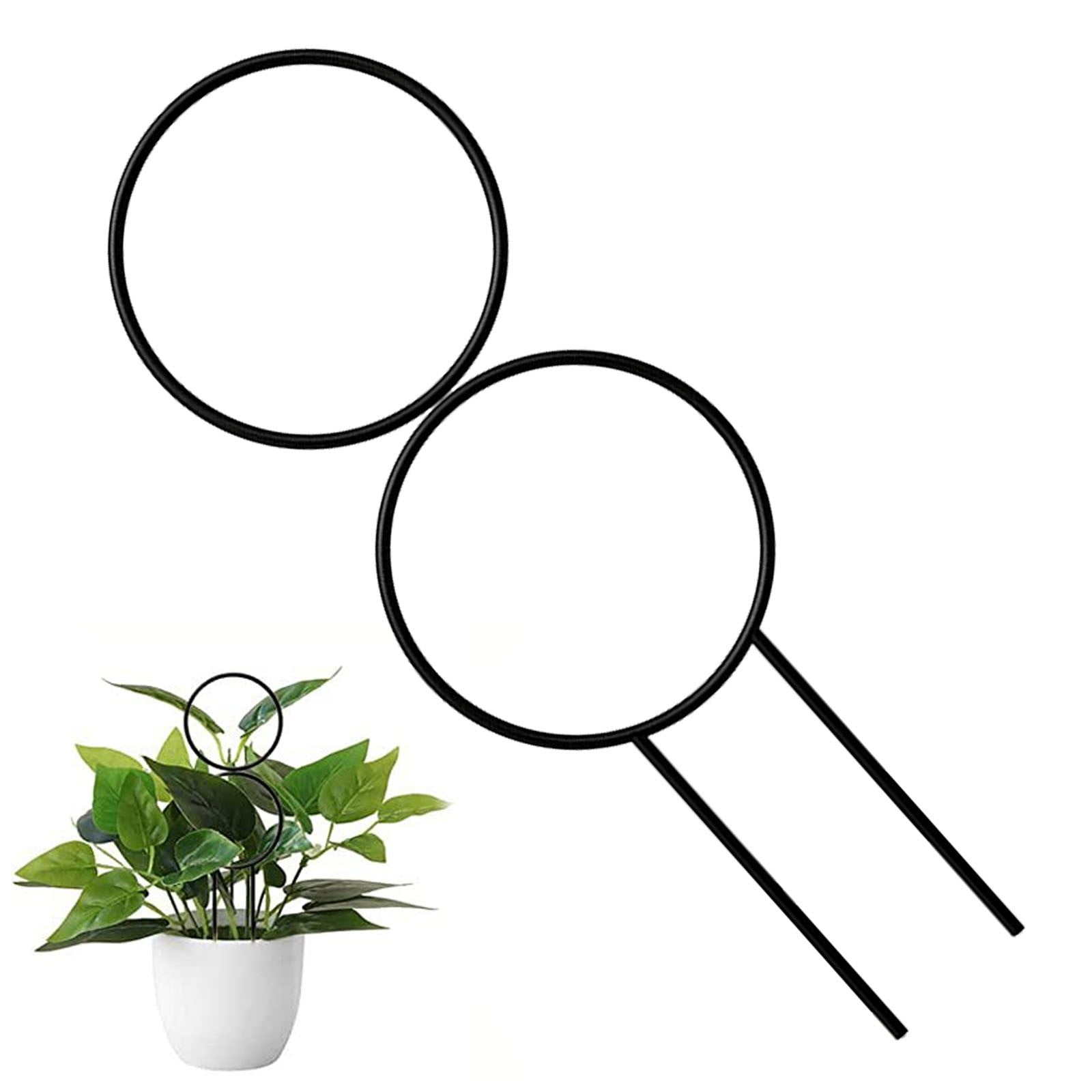 HueCraft Climbing Pergola Garden Pot Stand Metal Hoop Garden Pot Stand ...