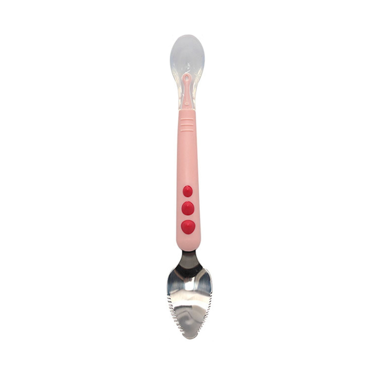 HueCraft Double Ended Baby Spoons With Silicone Tips Perfect For Puree ...
