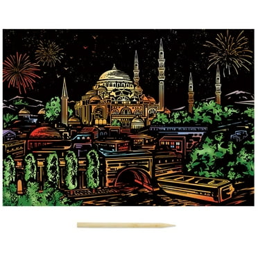 Melissa & Doug Safari Color-Reveal Scratch Art Activity Pad - Walmart.com