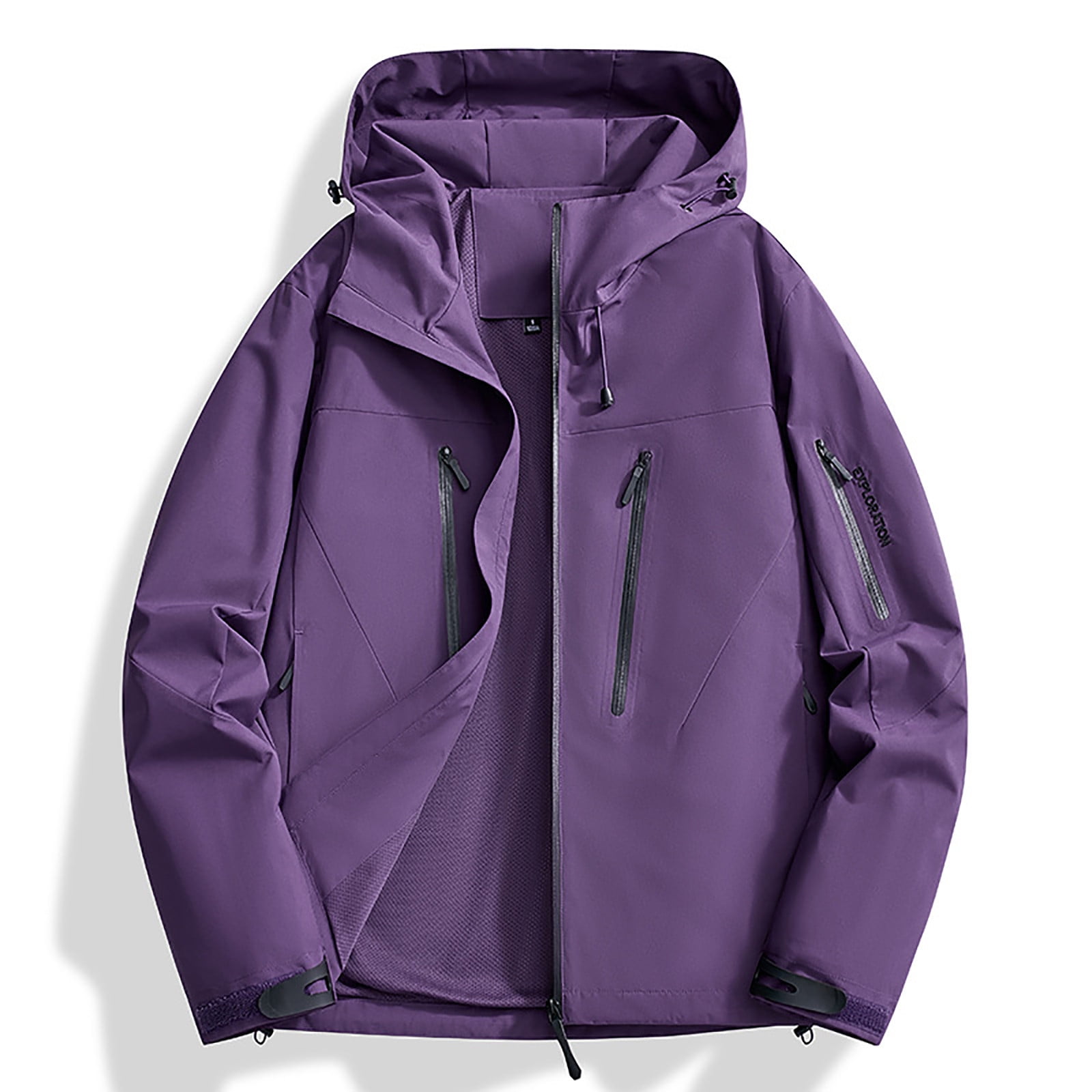 Hueook Fall Jackets for Women Insulated Travel Spring and Fall Thin ...