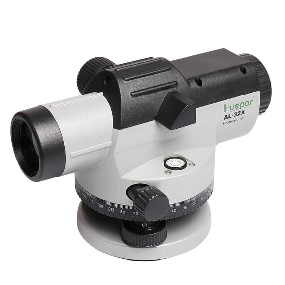 Huepar 32x Outdoor Level Tool, Self-Leveling, Magnetic Dampened, 393ft ...