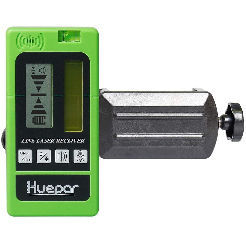 Free Shipping! Huepar Laser Detector for Laser Level Green and Red Beam ...