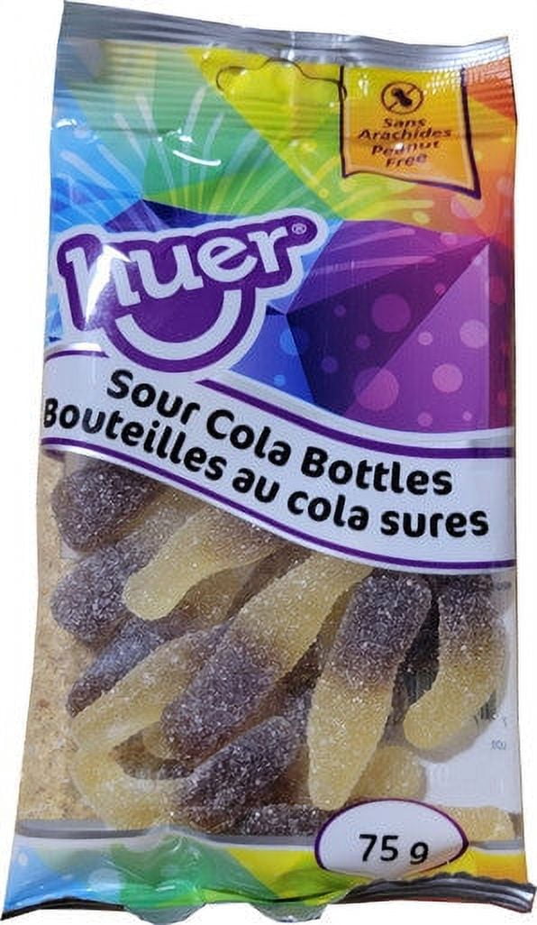 Huer Sour Cola Bottles Gummy Candy, 75g/2.6 oz - Walmart.com