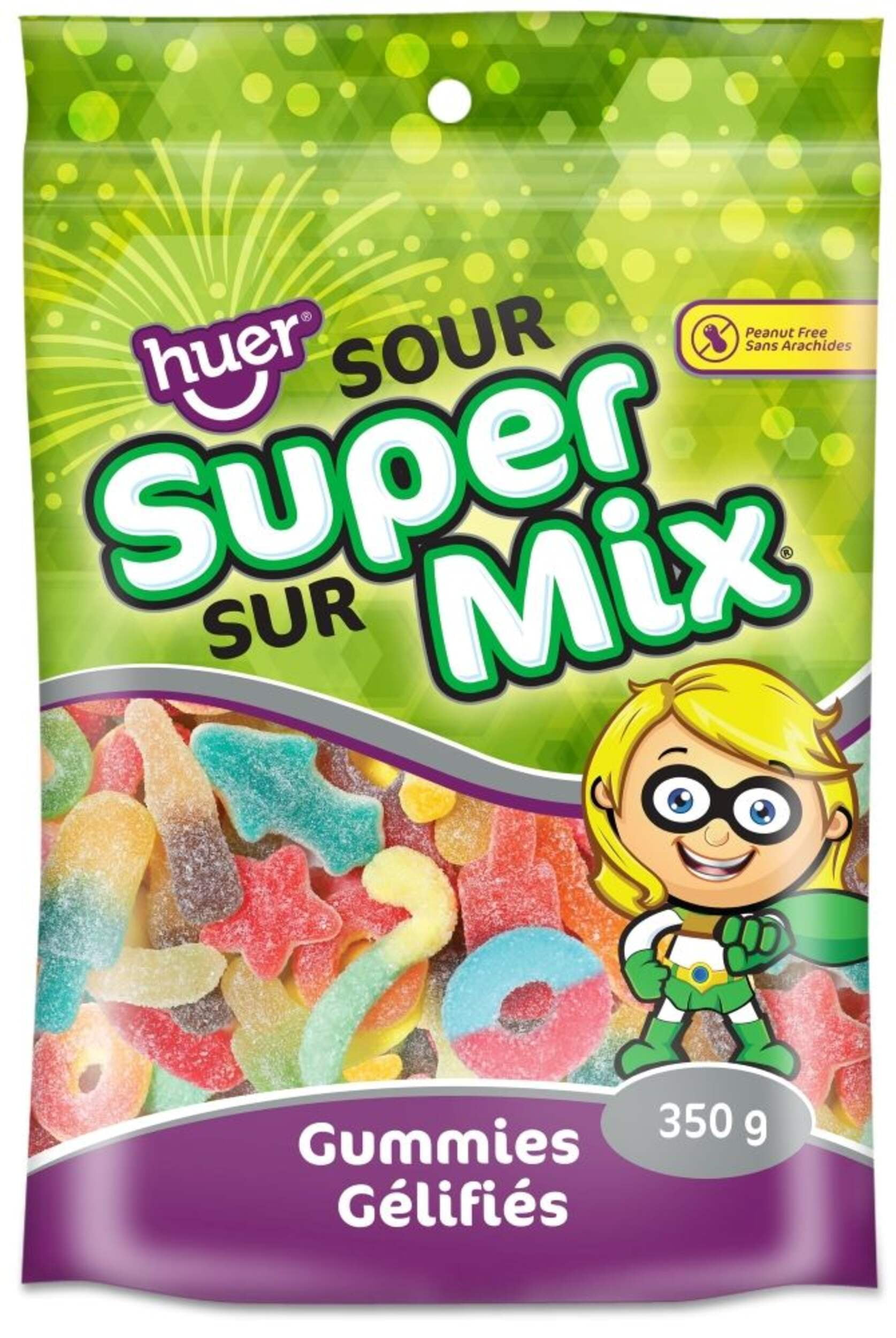 Huer Sour Super Mix Gummies, 350g/12 oz - Walmart.com