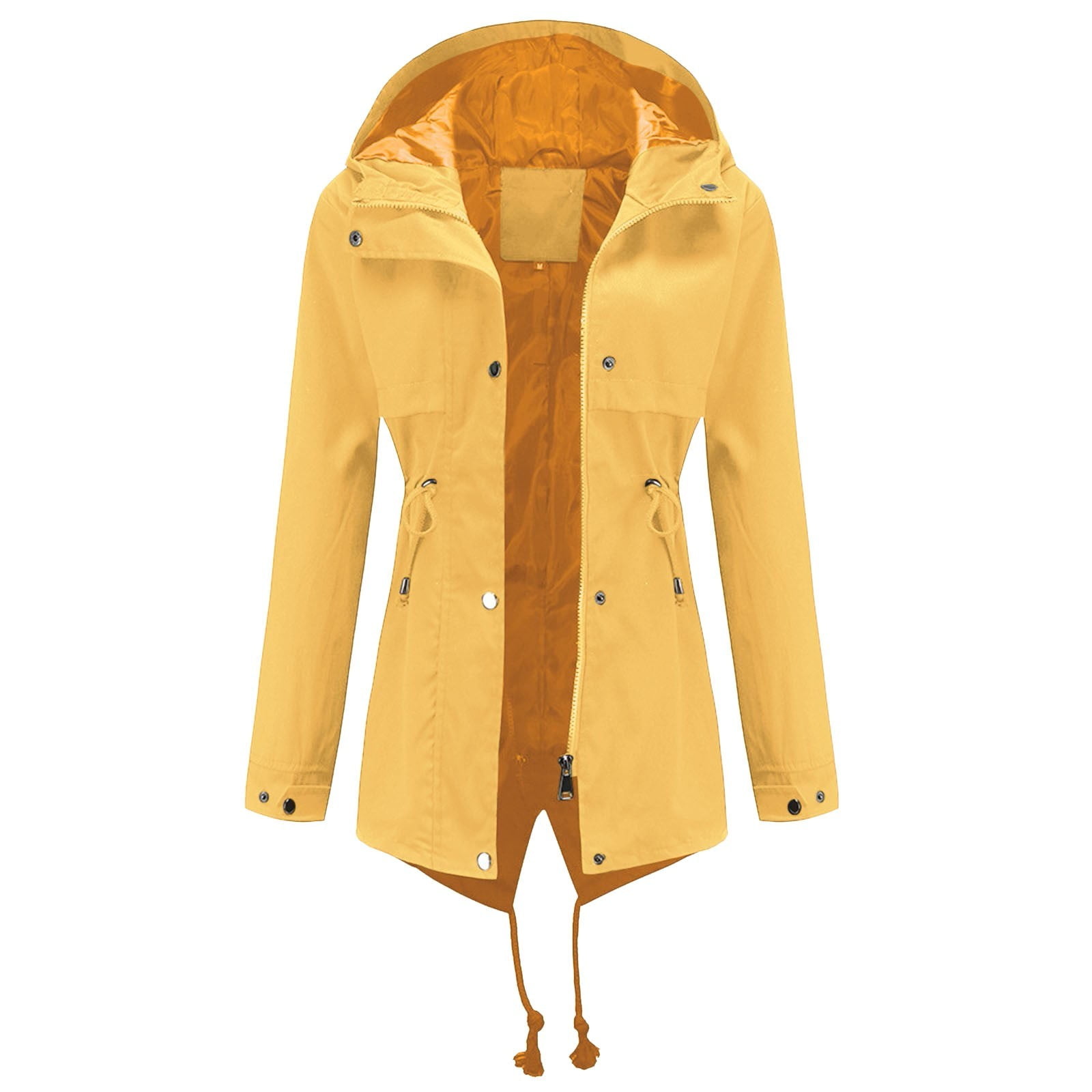 Huesdet Rain Jacket Women Waterproof Lightweight Raincoats with Hood ...