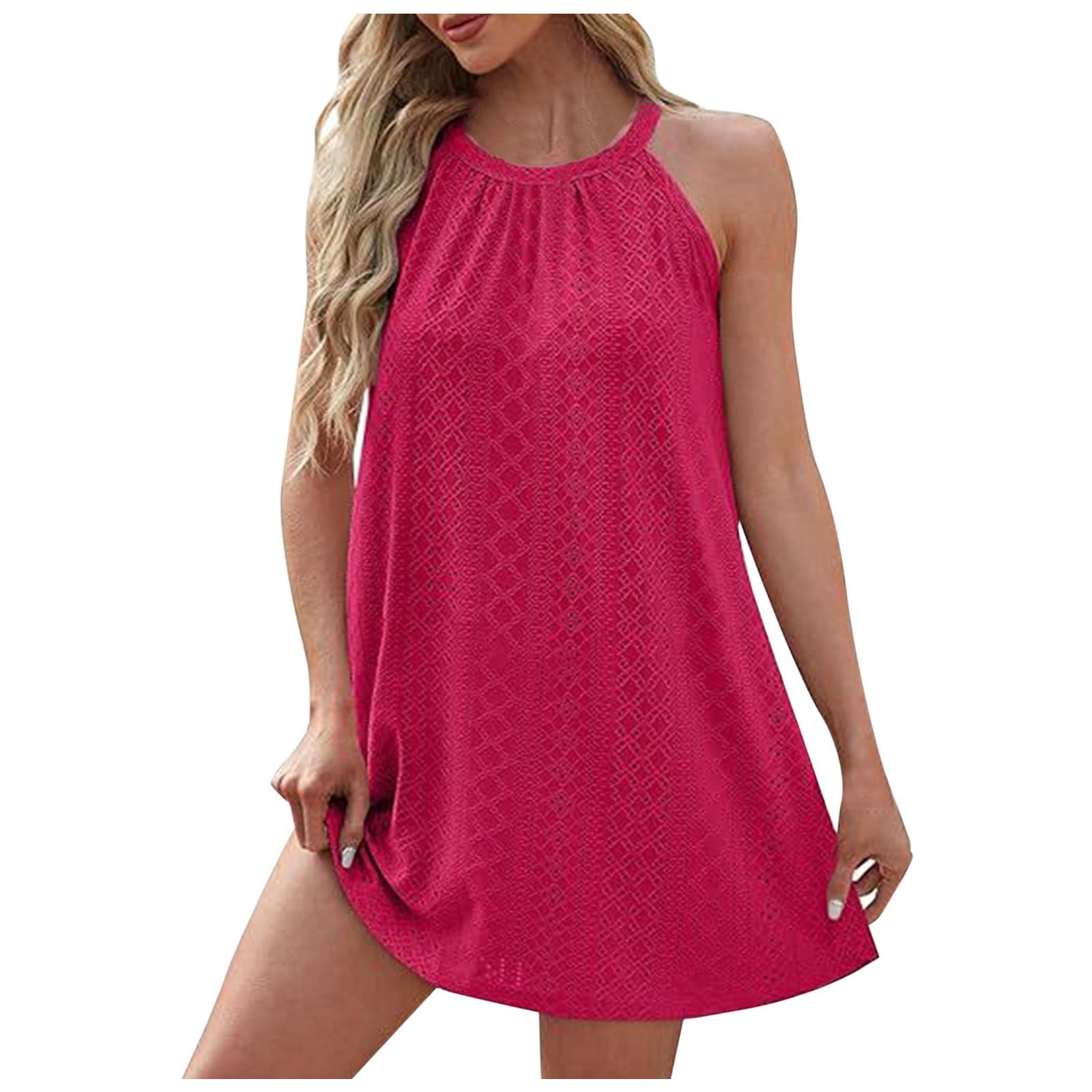 Huesdet Summer Beach Dress for Women Bikini Swimsuit Cover Ups Casual ...