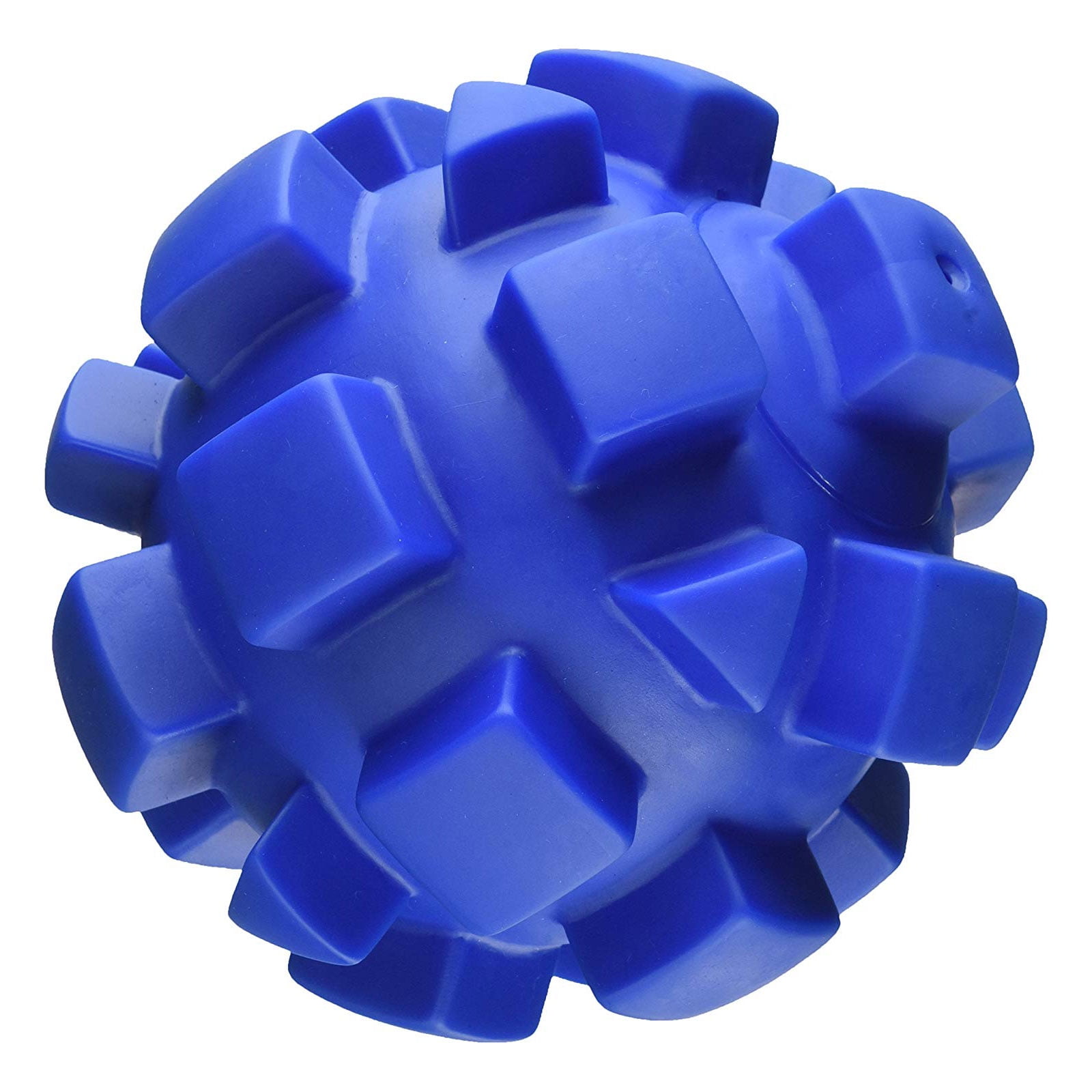 Hueter Toledo Soft Flex Bumby Ball Dog Toy Blue 7" x 7" x 7" - Walmart.com