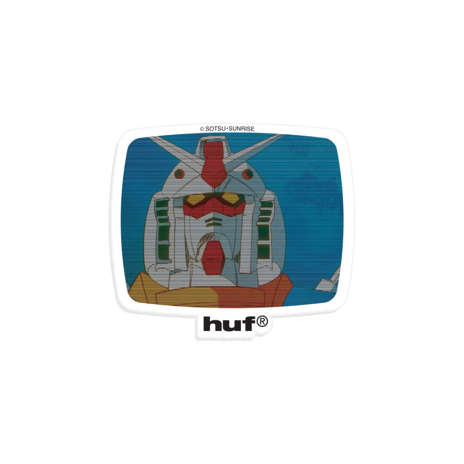 Huf Scanline Sticker Multi AC01001 MUL - Walmart.com
