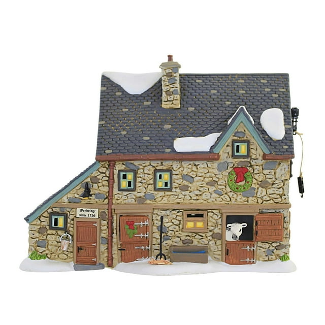Department 56 Huffam Fields Farm - Dickens Village, Porcelain Building ...