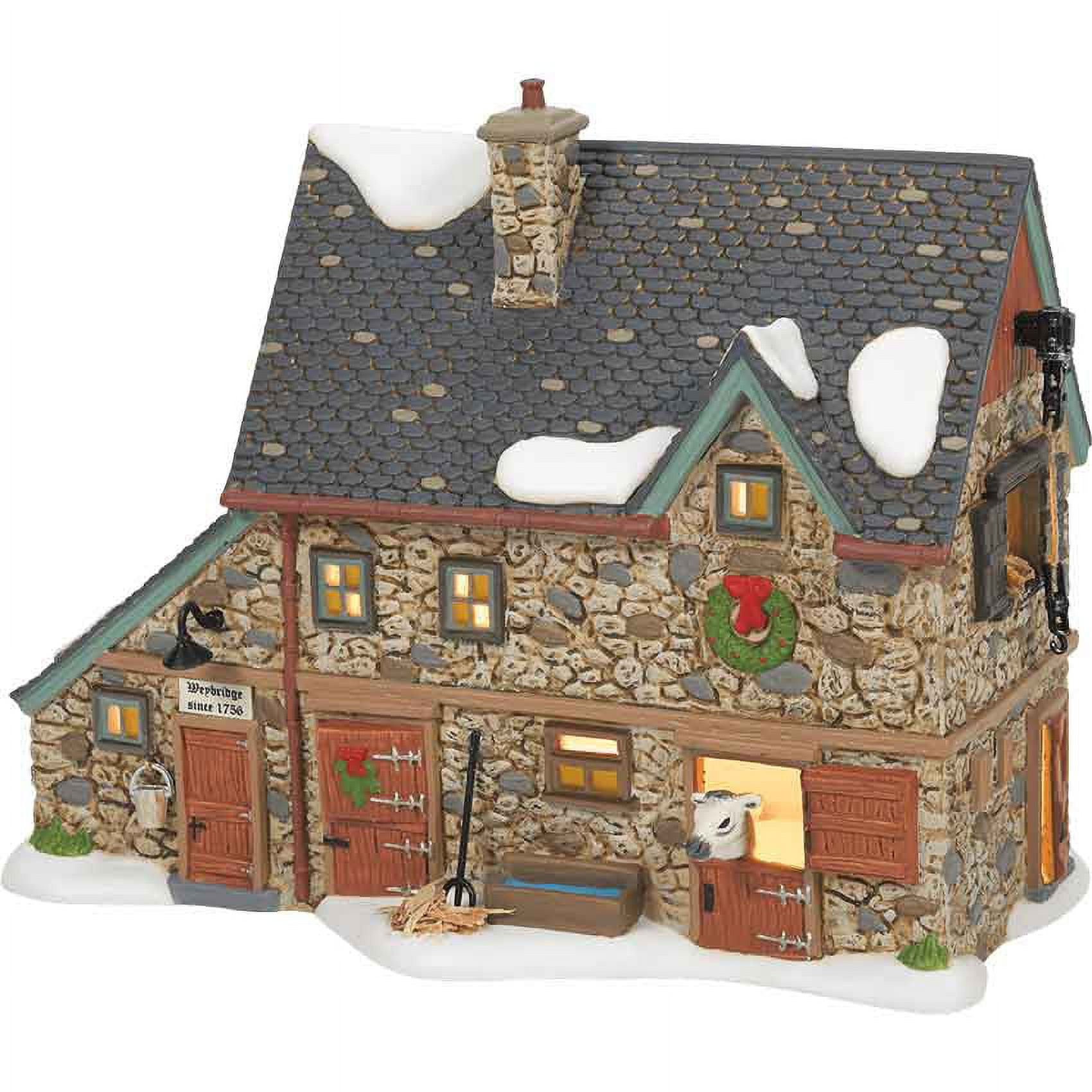 Huffam Fields Farm - Dickens Village by Department 56 by Medieval ...