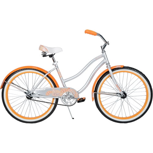 Huffy 24" Girls Cranbrook, Model 54433p7, Silv - Walmart.com