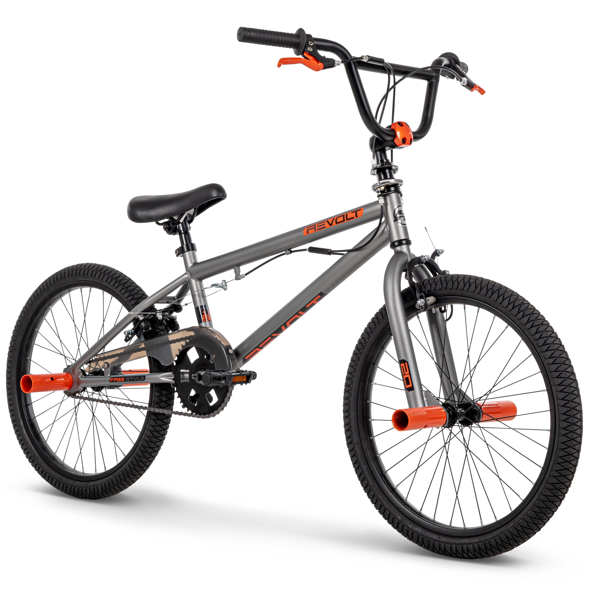 Huffy Revolt 20-inch BMX-style Bike for Teens with Freestyle ...