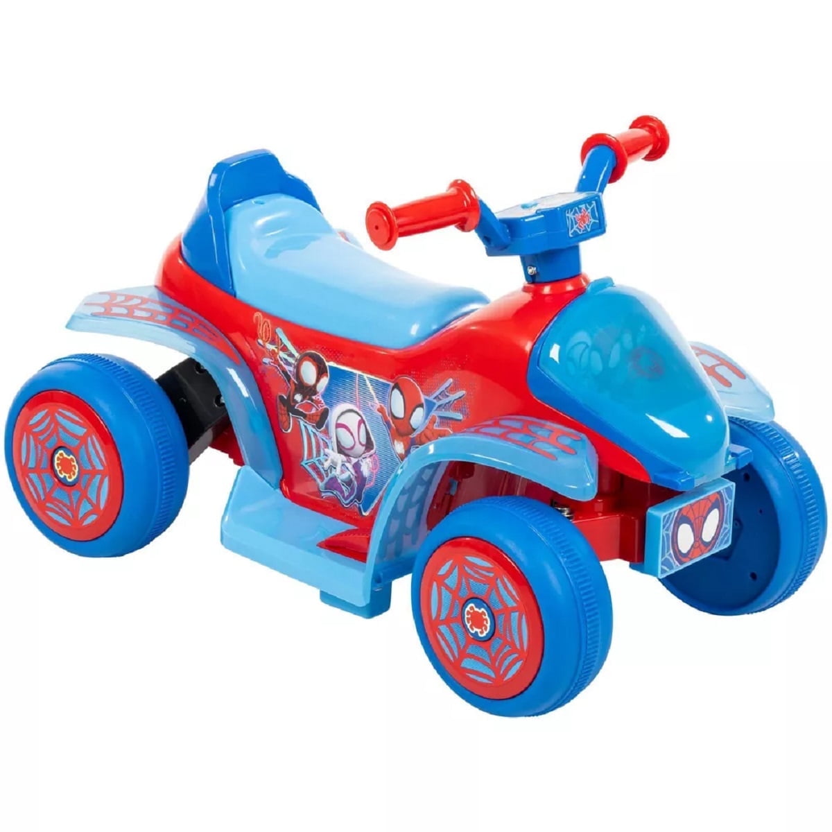 H.F Spidey and His Amazing Friends Quad Electric Ride-On Car Spidey Sounds - Walmart.com