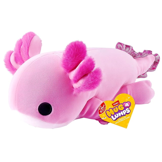 Hug-A-Lumps Love Collection Annie the Axolotl Weighted Plush - Walmart ...
