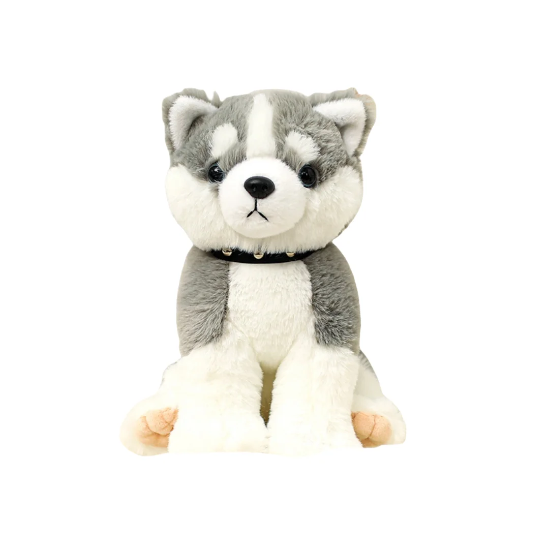 Hug Cute Husky Plush Stuffed Animal - Realistic Puppy Dog Plush Stuffed ...