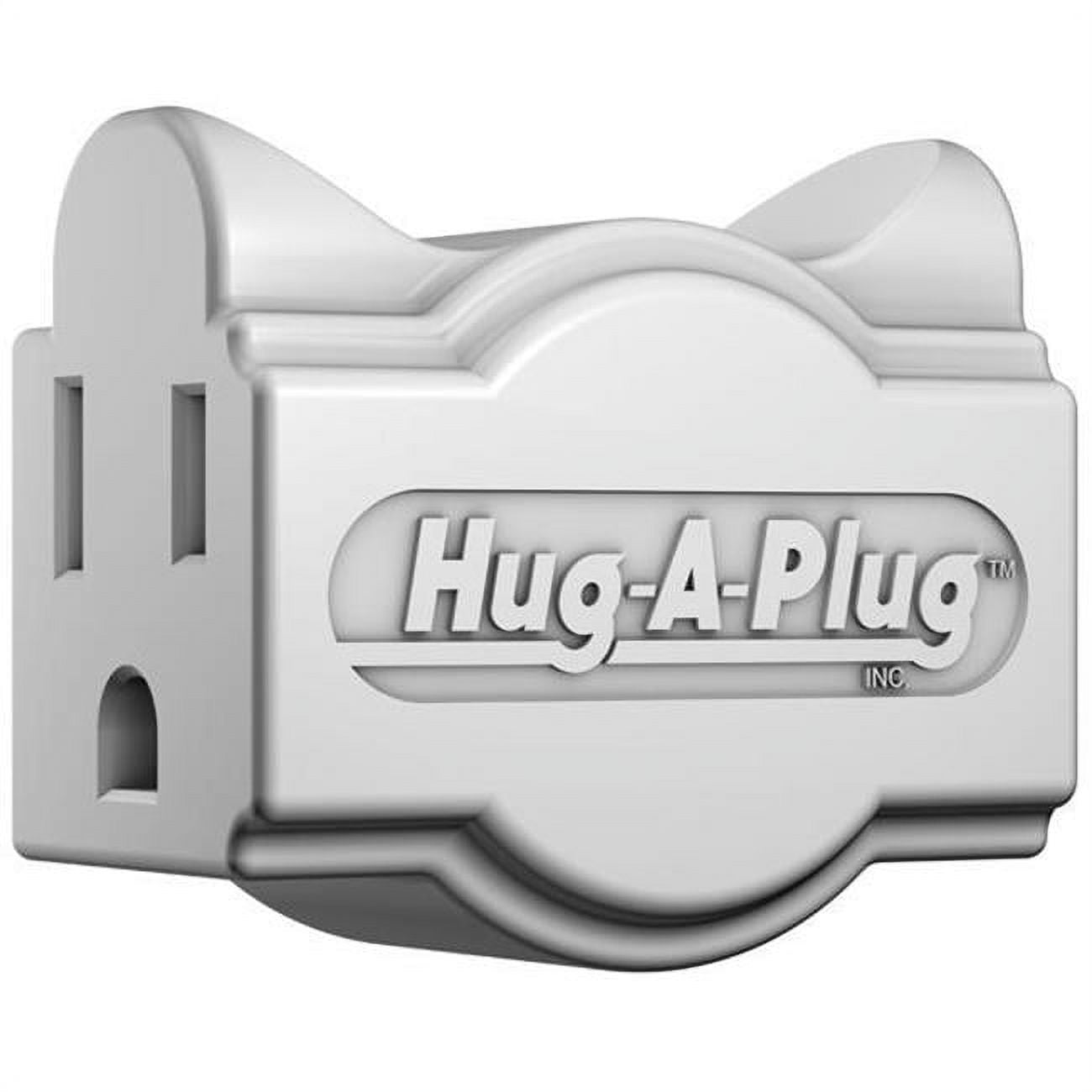 Hug-a-plug Dual Outlet Wall Adapter, White - Walmart.com