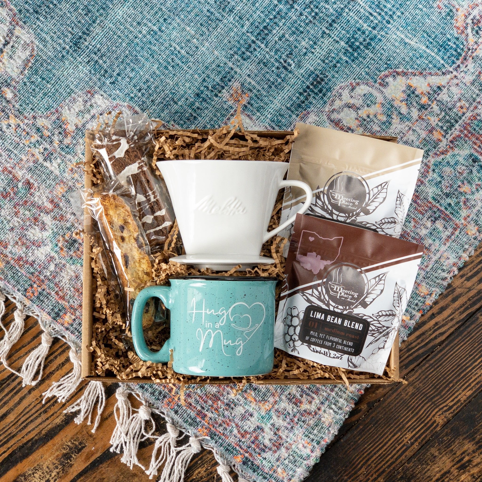 Hug in a Mug Pour Over Coffee Gift Basket - Walmart.com