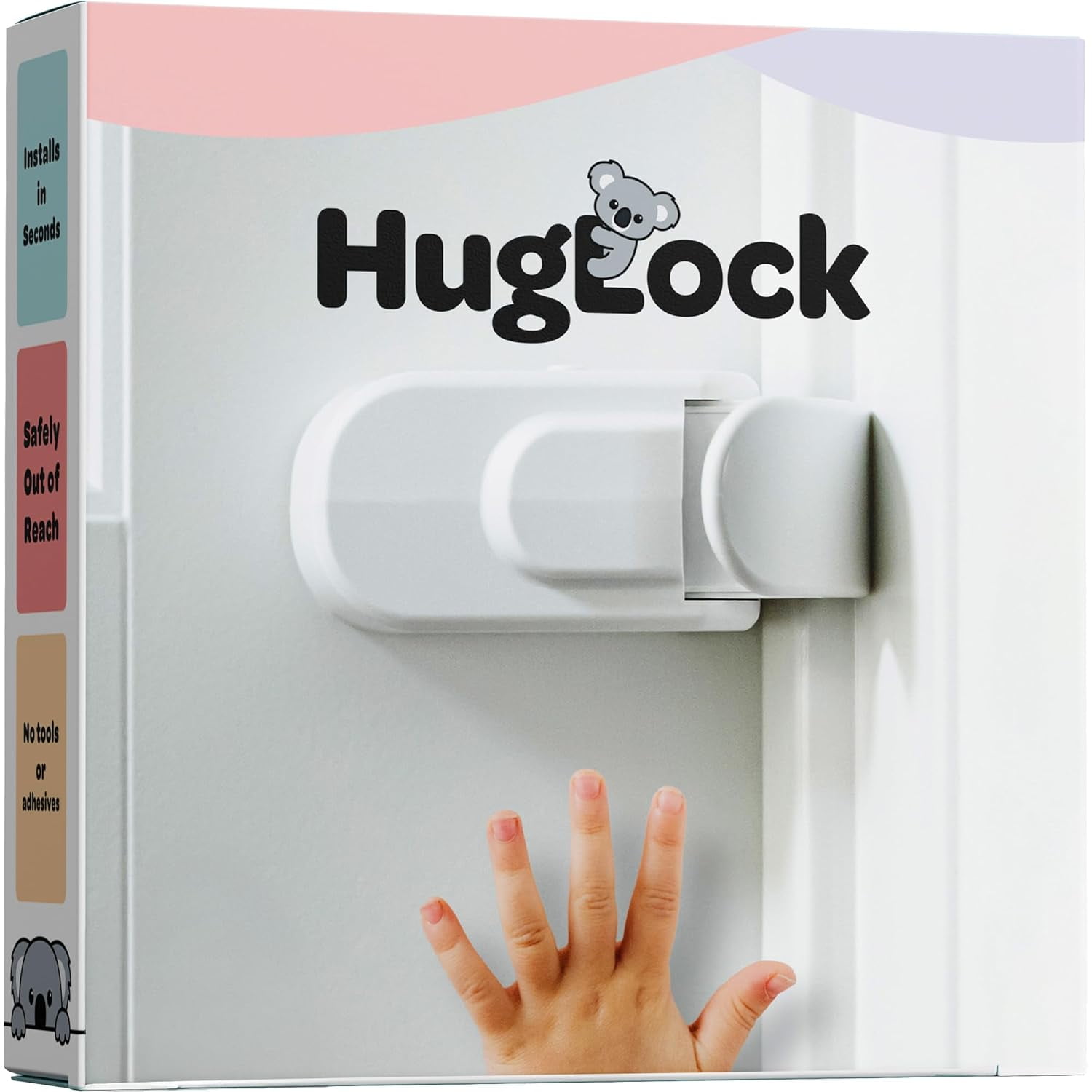 HugLock - Child-Proof Door Lock - Walmart.com