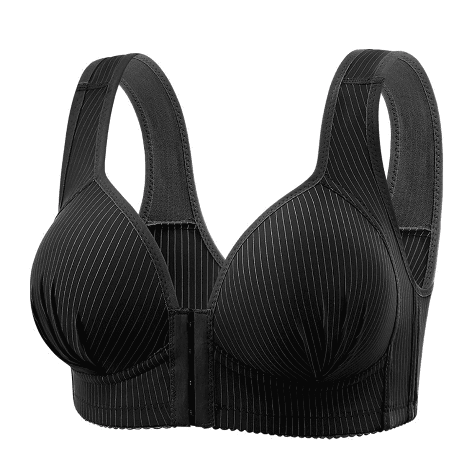 Hugcore Front Hook Bras for Older Women Women's Wireless Comfy Front ...