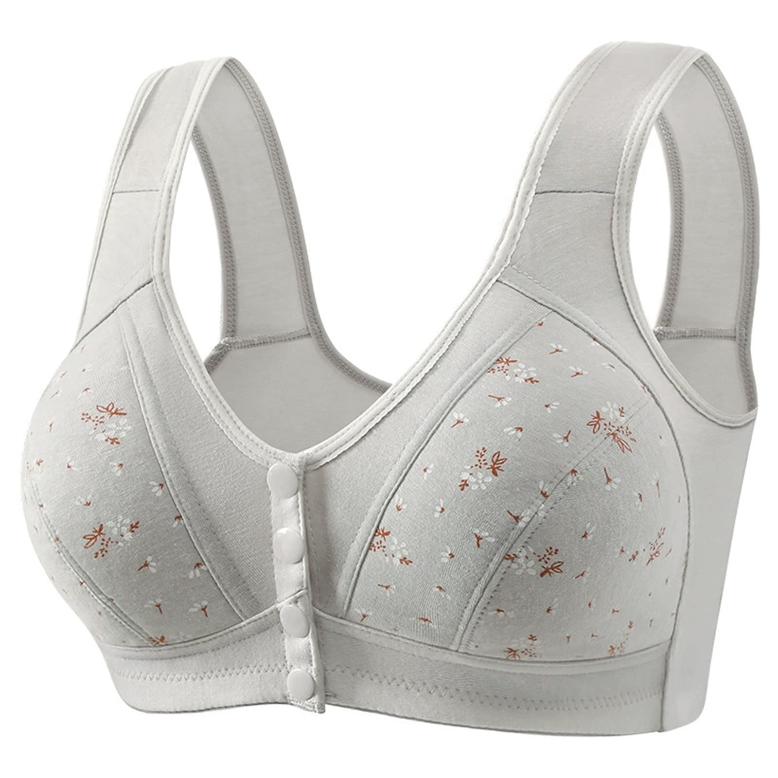 Hugcore Womens Bras Women's Front Close Wireless Bras for Women Anti ...