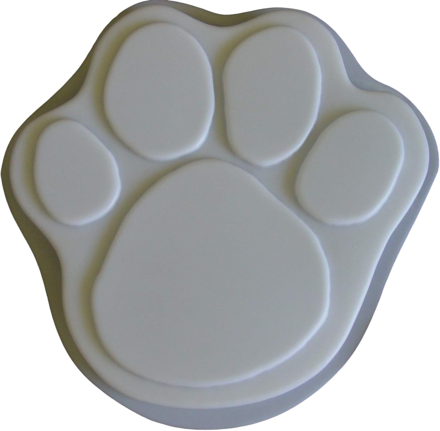 Huge 16 Inch Dog Cat Paw Print Plastic Craft Mold use with Concrete or ...