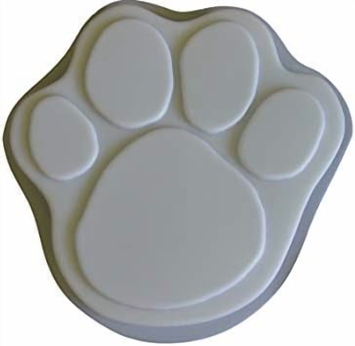 Huge 16 Inch Dog Cat Paw Print Plastic Craft Mold use with Concrete or ...