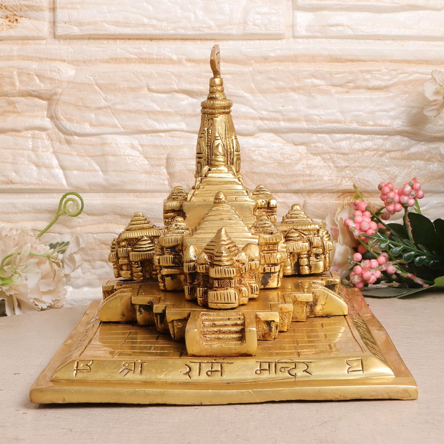 Huge Basket - Bass Shri Ram Mandir Ayodhya Replica Miniature for Home ...