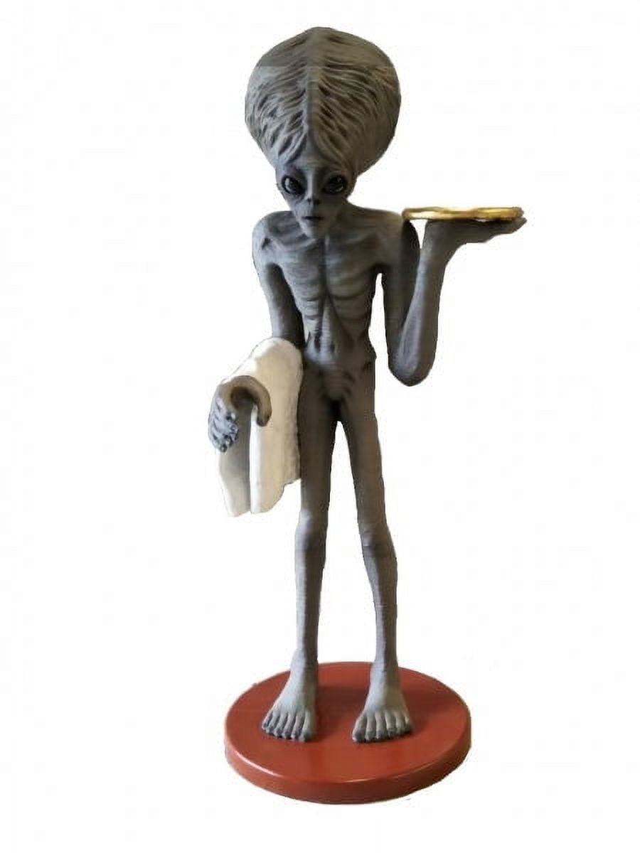 Huge Brain Alien Butler Life Size Statue - Walmart.com