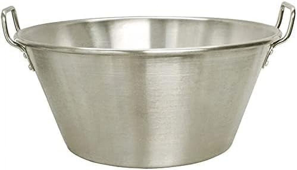 Extra Large Stainless Steel Cazo Pot, 33 Inch, Flat Bottom, Heavy Duty ...