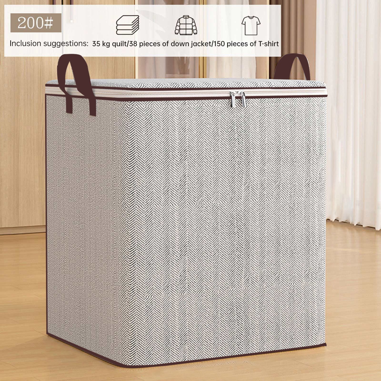 Huge Discount, Clothing Storage Box, Foldable Large-Capacity Organizer ...