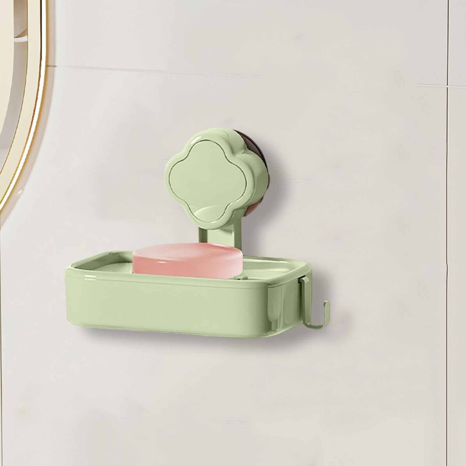 Huge Discount, Soap Box, Cream Design, Suction Cup, For Bathroom And ...
