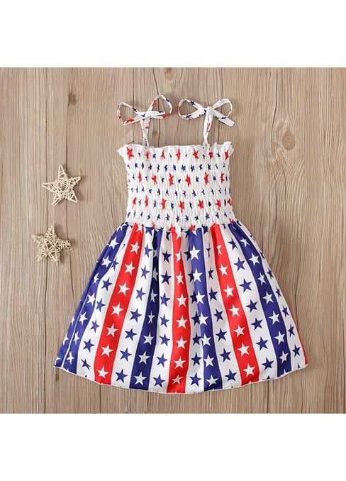 Younger Tree Toddler Baby Girls 4th of July Clothes Outfit Stars ...
