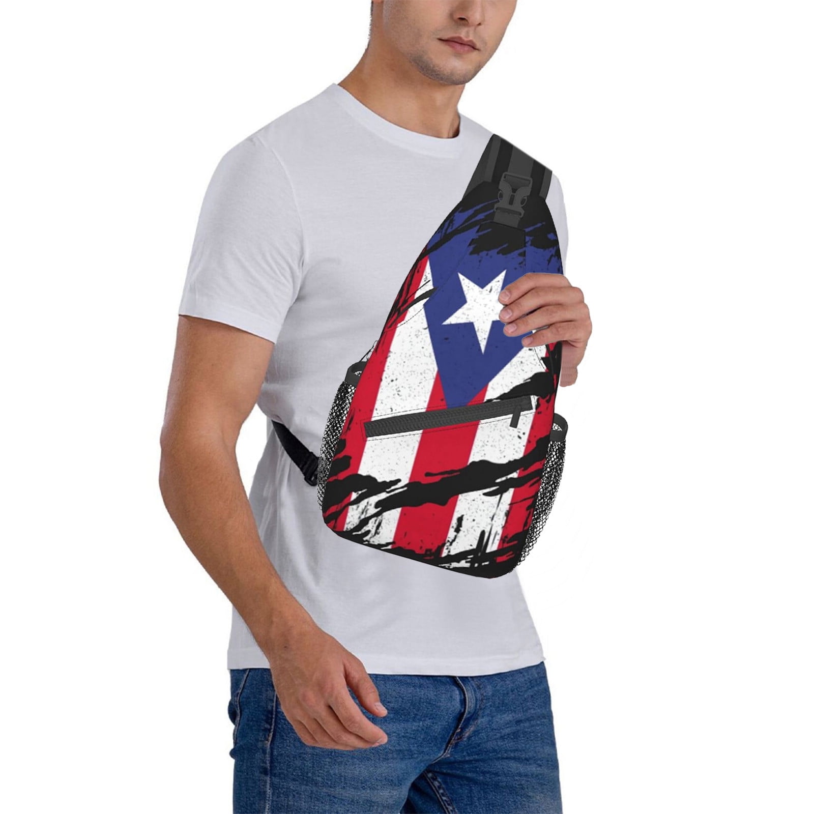 Fwttom 4Th of July Decorations, Independence Day Crossbody Chest Bag ...