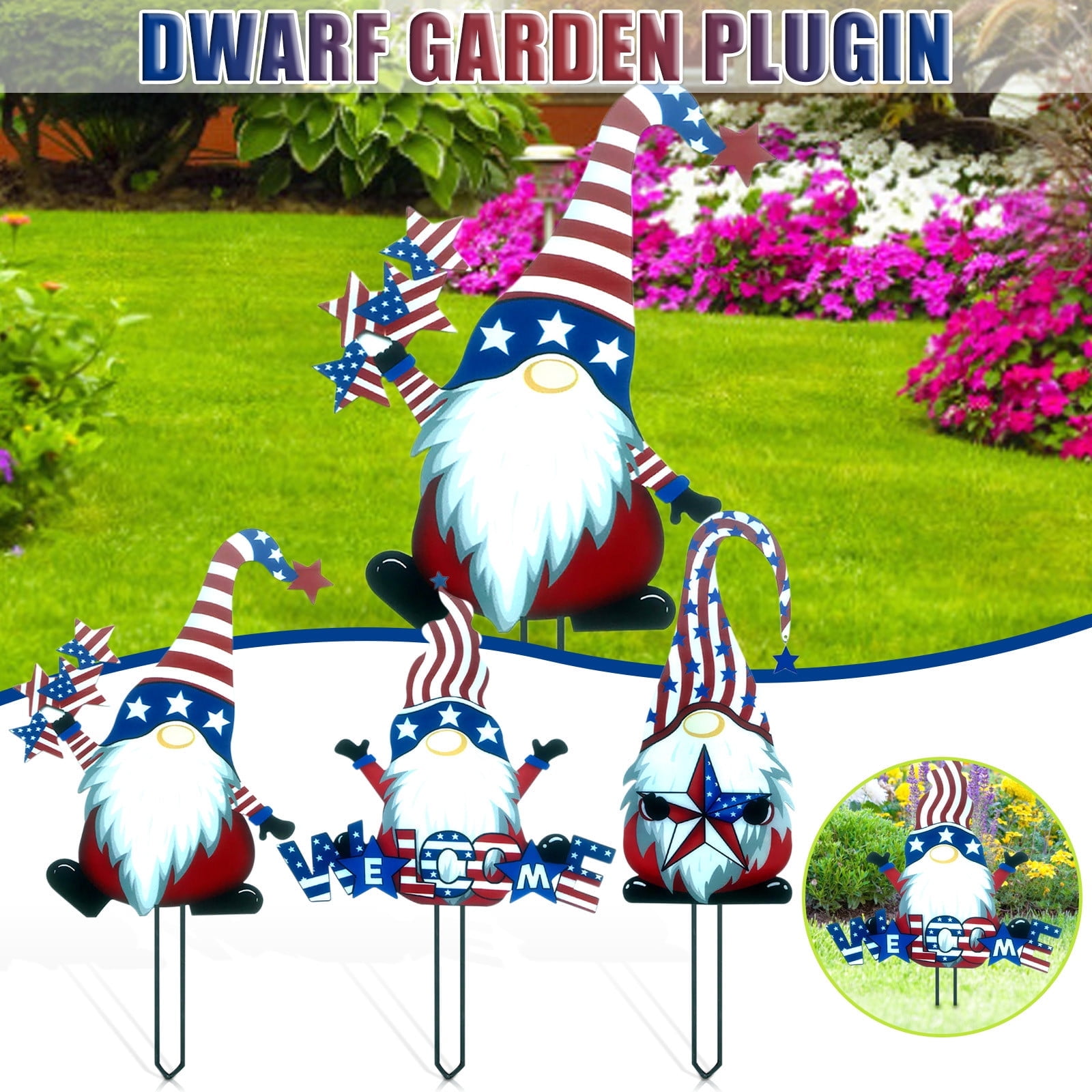 Huge Memorial Day Savings!Kidora Toys 4th of July Gnomes Independence ...