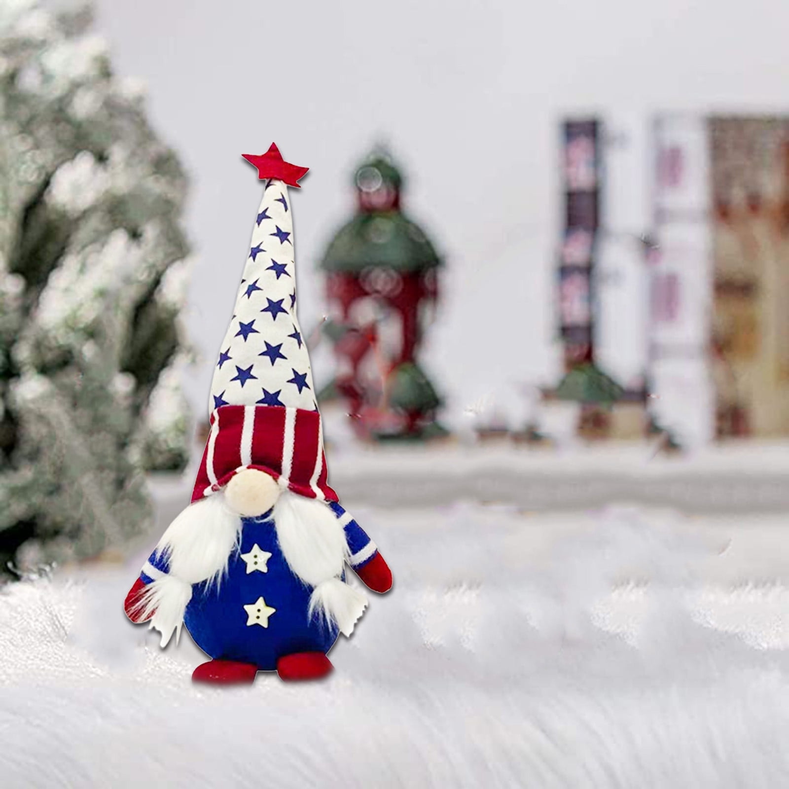 Suncoda 4th of July Gnomes Independence Day Gnome Ornaments Patriotic ...