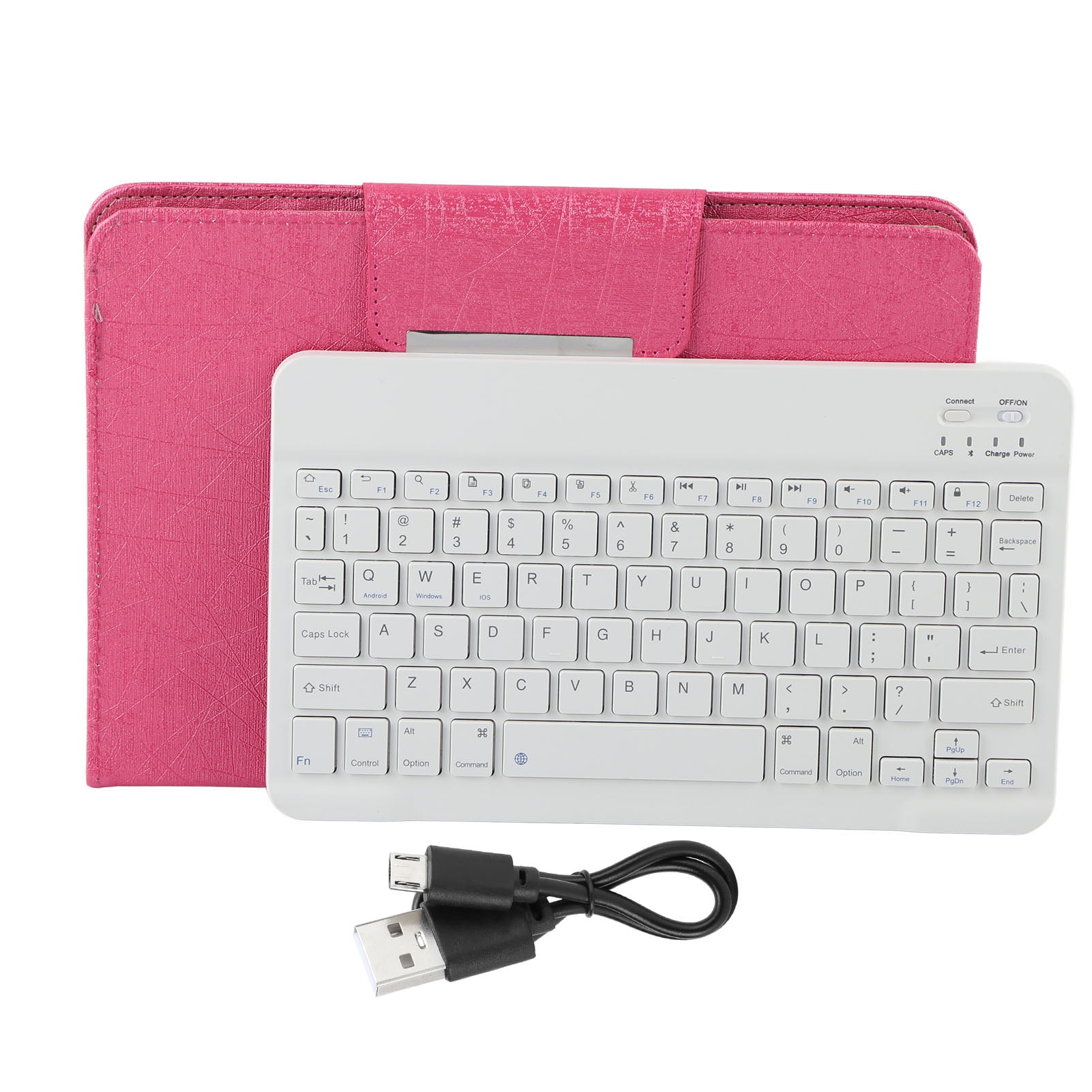 Huge Screen Mobile Phone Bluetooth Keyboard PU Leather Case with Stand ...