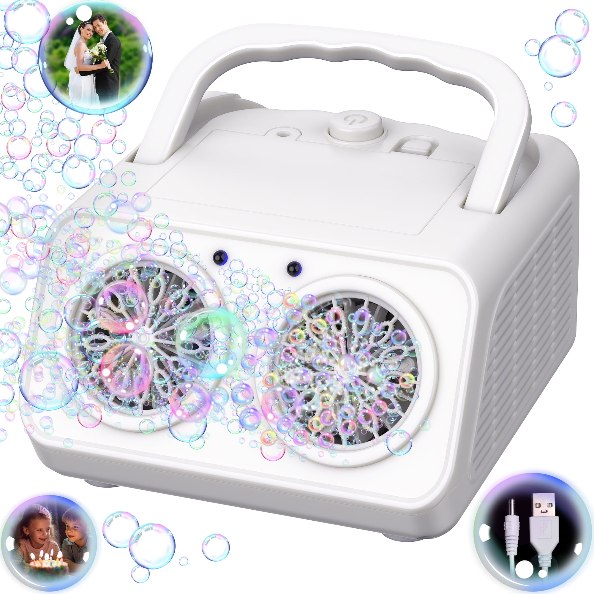 Huge Wave Bubble Blower Machine, Simultaneous Bubble Generating Ability ...