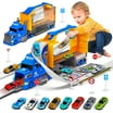 Dinosaur Toy Truck for Boys, Dinosaur Car Large Construction Vehicle ...